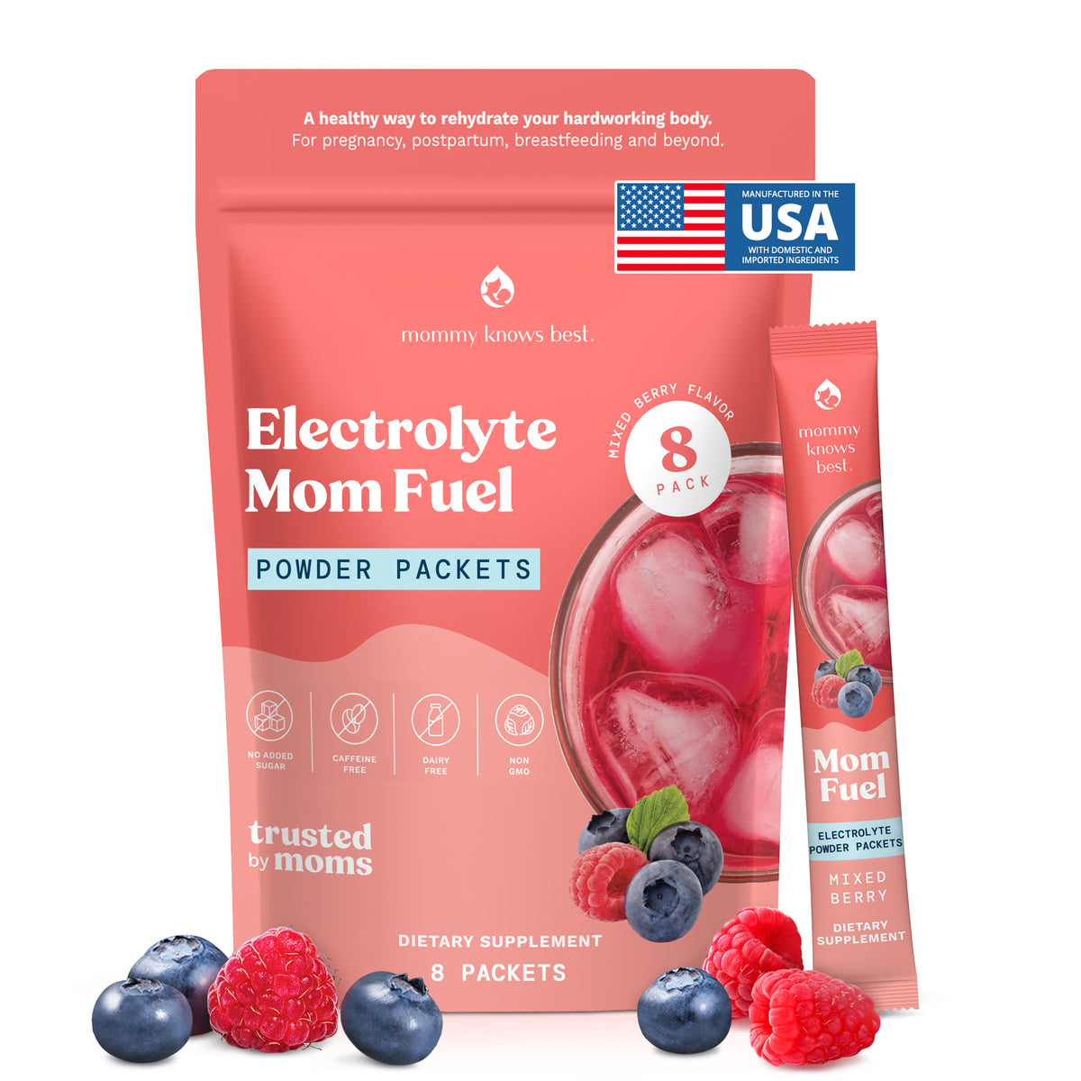 Mom Fuel, Electrolyte Drink Mix – Mommy Knows Best