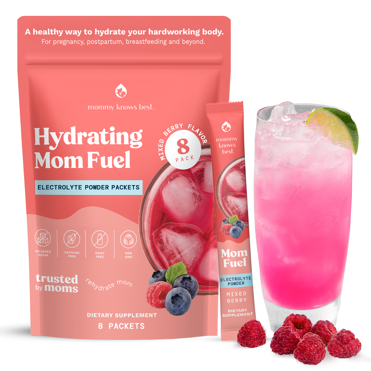 Mom Fuel, Electrolyte Drink Mix – Mommy Knows Best